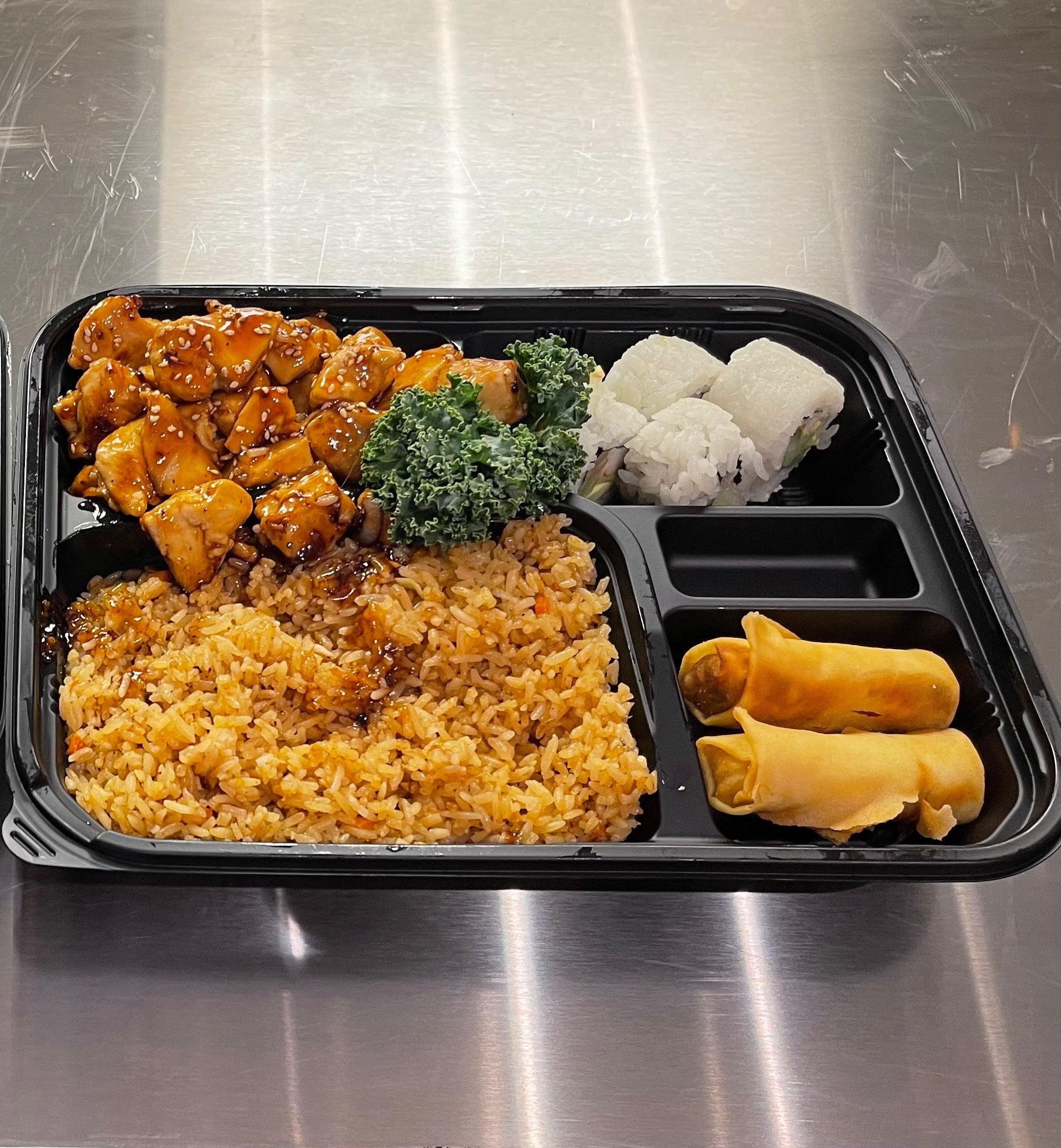 Chicken Teriyaki Bento Box | MIZU HIBACHI SUSHI & RAMEN