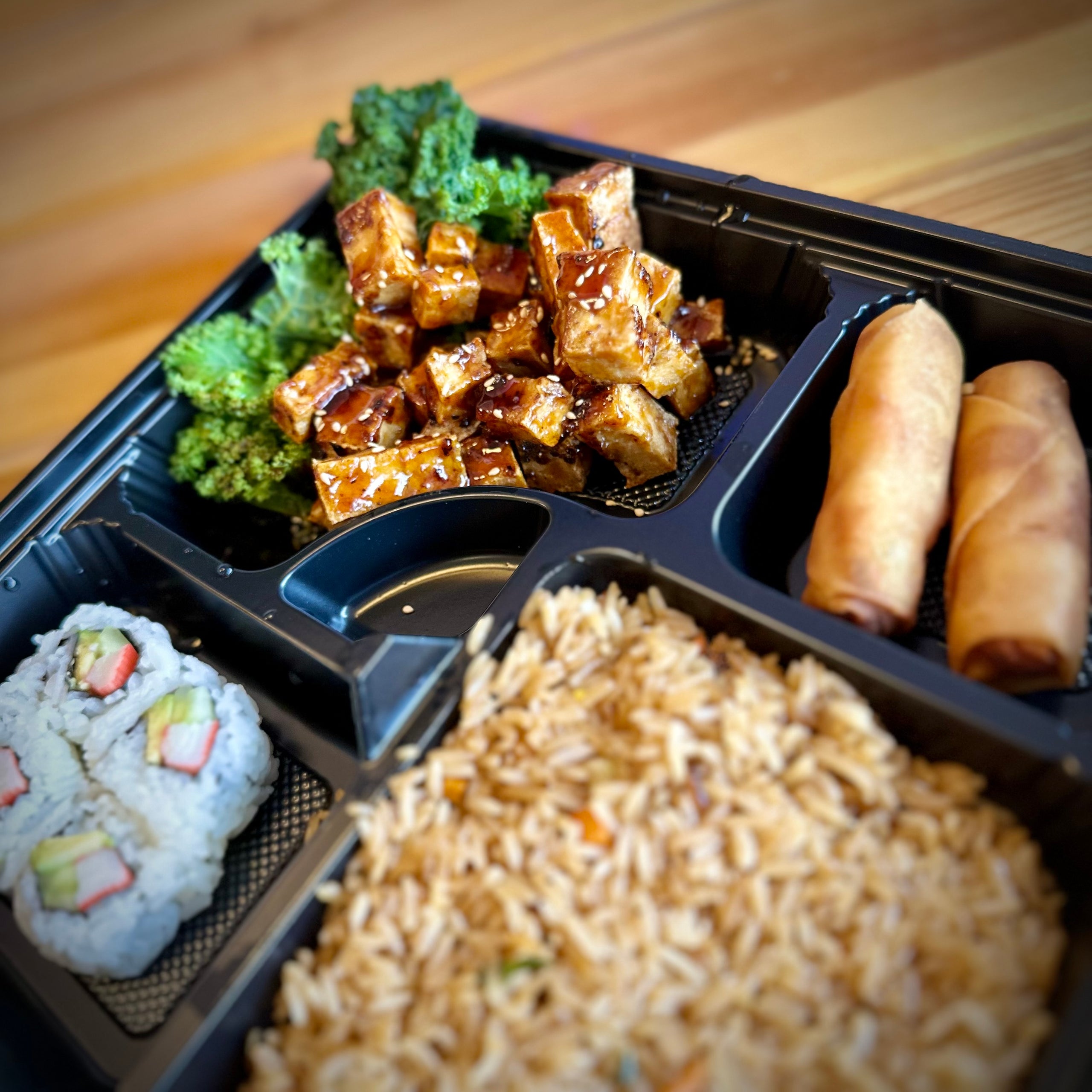 Tofu Teriyaki Bento Box | MIZU HIBACHI SUSHI & RAMEN